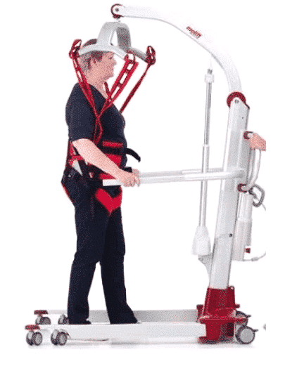 Molift Partner 255 Patient hoist with Ambulating Arms - Patient ...