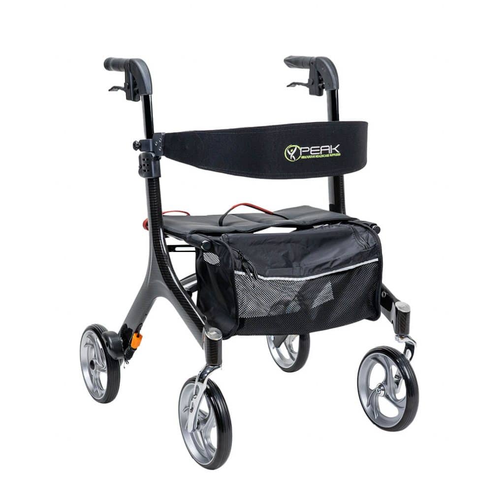 Peak Ellipse Lite Aluminium Outdoor Rollator - Patient Handling