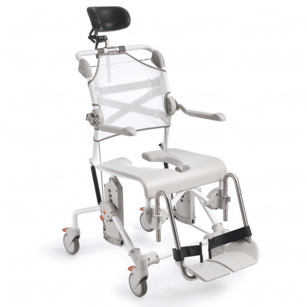 Juvo Self Propelled Shower Commode - Patient Handling