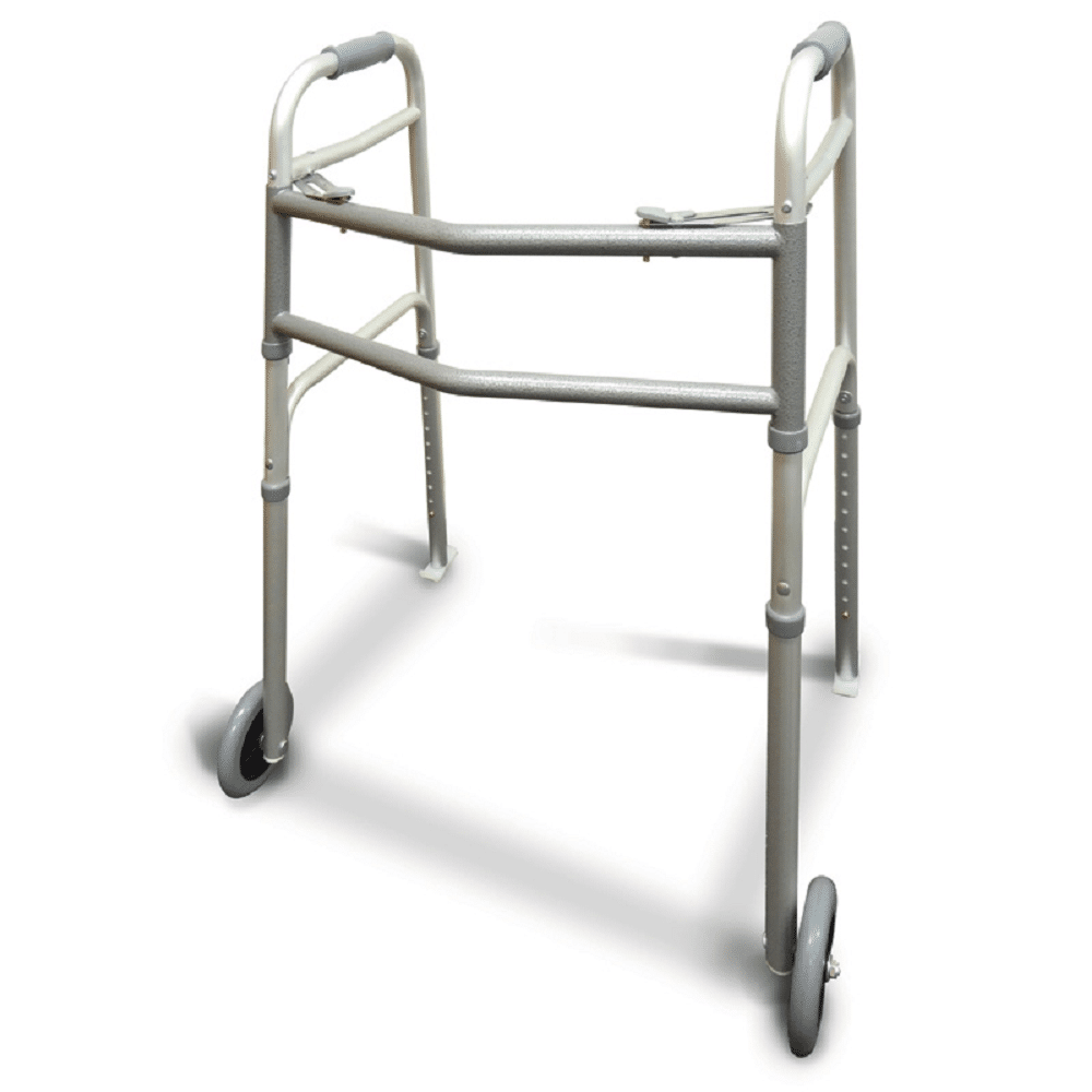 Walking Frame with Wheels and Skis - For Hire - Patient Handling