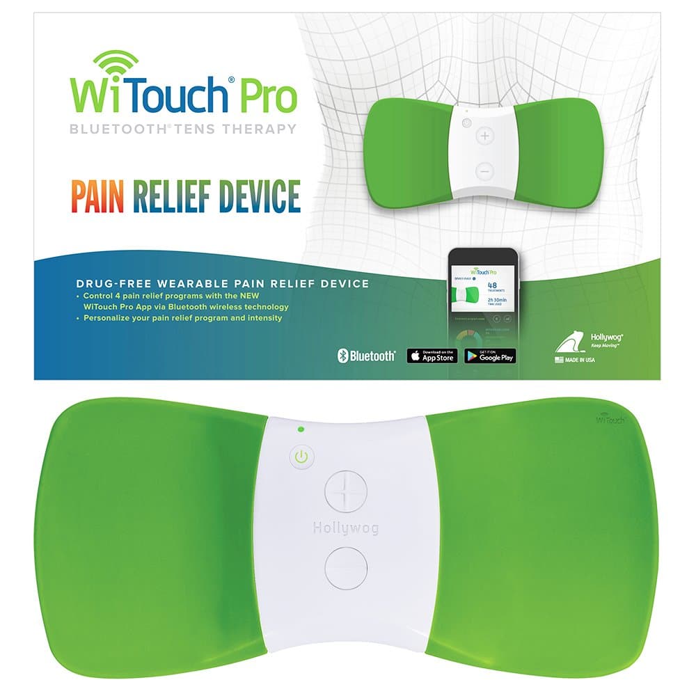 Hollywog WiTouch Pro Wireless TENS Machine - Patient Handling